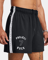 Under Armour Men's Project Rock Mesh Badge Of Honor Shorts – Ernie's ...