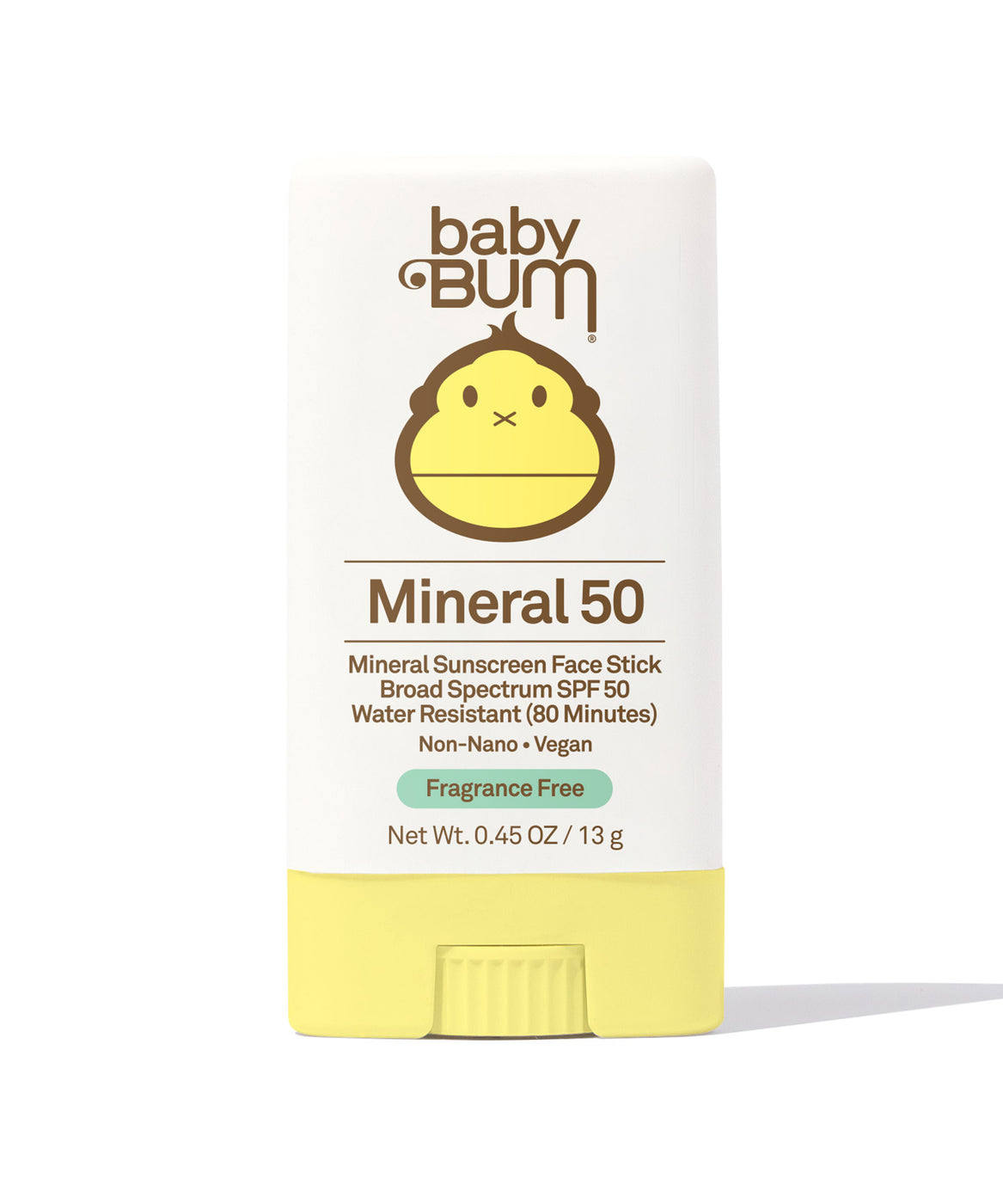 Sunbum Baby Bum Mineral SPF 50 Sunscreen Face Stick – Ernie's Sports ...